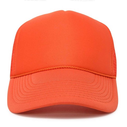 Dalix Trucker Hat Summer Mesh Cap In Orange : Target
