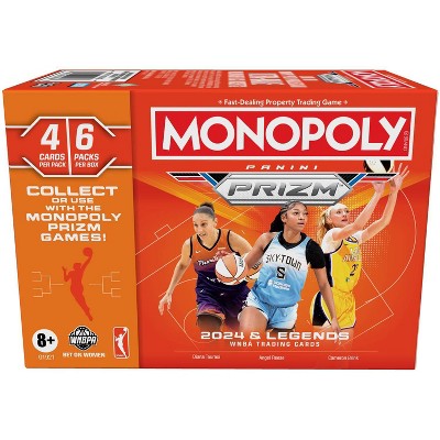 Monopoly Panini Prizm: 2024 and Legends WNBA Trading Cards Booster Box ...