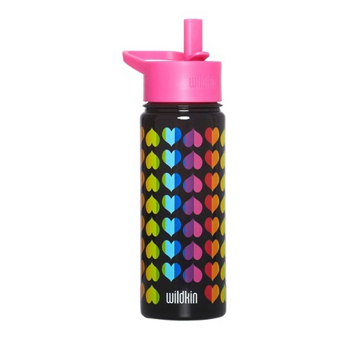 Wildkin 18 Oz Stainless Steel Insulated Water Bottle For Kids (rainbow ...