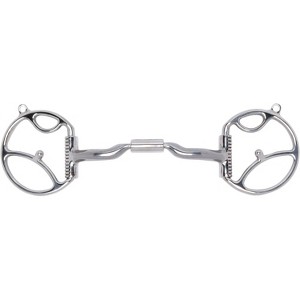 Myler 32 Western Dee Bit with Hooks - 5 Inch Sweet Iron Mullen Barrel ...