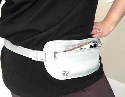 Rfid Blocking Waist Pouch Puritan Gray - Open Story™ : Target