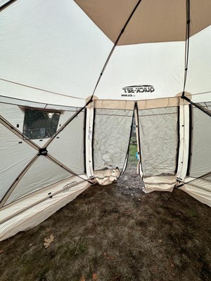 Clam Quick-set Pavilion Portable Pop-up Outdoor Camping Gazebo Screen ...