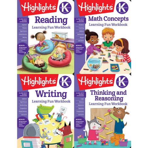 Highlights Kindergarten Learning Workbook Pack - (highlights Learning ...