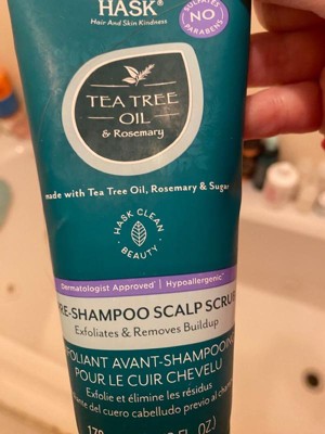 Hask Scalp Treatment Hair Mask Infused With Tea Tree & Rosemary Oil - 1 ...