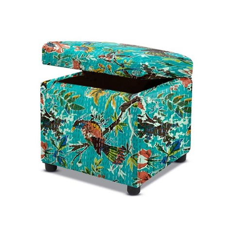 Jacob 18" Southwestern Storage Cube Ottoman : Target