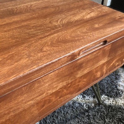 Moreno Solid Mango Wood Lift Top Coffee Table - Wyndenhall : Target