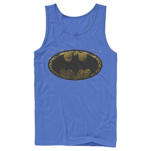 Men's Batman Bat Colony Logo Tank Top - Royal Blue - Small : Target
