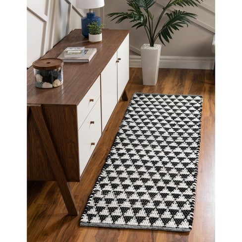 Unique Loom 2' 7 X 10' 0 Chindi Jute Runner Rug : Target