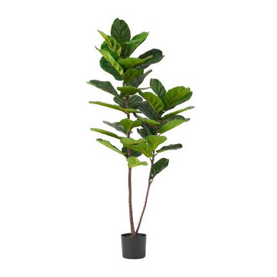 150cm Artificial Fiddle Leaf Fig Tree : Target