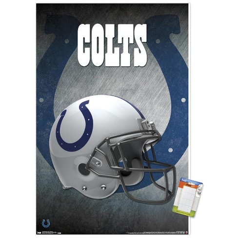 Trends International Nfl Indianapolis Colts - Helmet 16 Unframed Wall ...