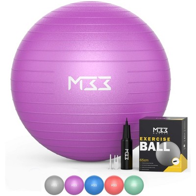 Mode33 55 To 85cm Anti-burst Exercise Ball, Purple : Target