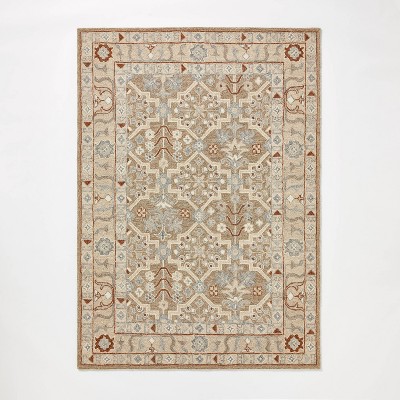 Tufted Persian Style Mushroom Rug Beige - Threshold™ designed with ...