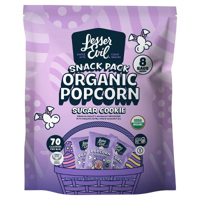 Lesserevil Organic Popcorn Real Cheddar - 4.6oz : Target