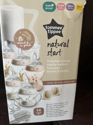 Tommee Tippee Natural Start Ready For Baby Bottle Set - Girl : Target