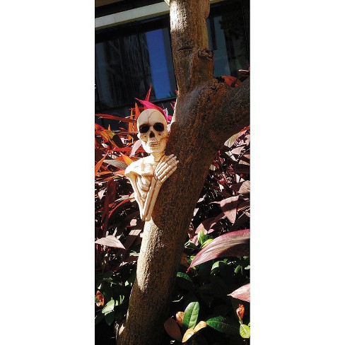 Seasons 14 In Skeleton Tree Peekers Plastic Halloween Decoration - Off ...