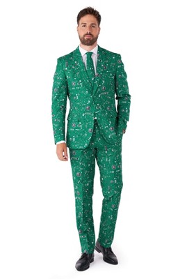 Opposuits Men's Party Suits - Cool Circuit - Green - Size Us 42 : Target