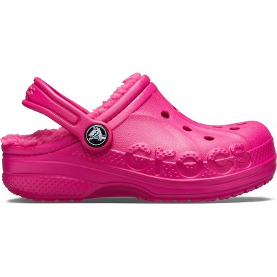Crocs Toddler Baya Lined Clog Slippers : Target