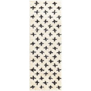Livabliss Beni Shag 2'7"x7'3" Runner Machine Woven Indoor Area Rugs ...