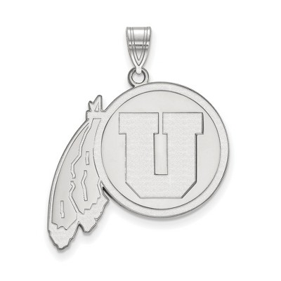 Black Bow Jewelry Sterling Silver Utah Runnin Utes Ncaa Extra Large ...
