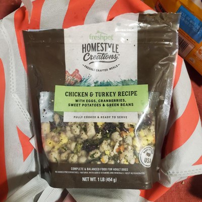 Freshpet Homestyle Creations Chopped Chicken And Turkey With Vegetables ...