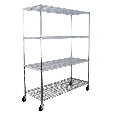 3 Tier Widewire Shelving Chrome - Brightroom™: Adjustable, Heavy-duty ...