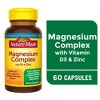 Nature Made Magnesium Complex Capsule - 60ct : Target