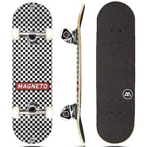 Skateboard | Maple Wood | Abec 5 Bearings | Double Kick Concave Deck ...