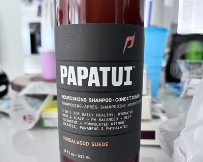 Papatui Nourishing Shampoo+conditioner 2-in-1 Sandalwood Suede - 18 Fl ...