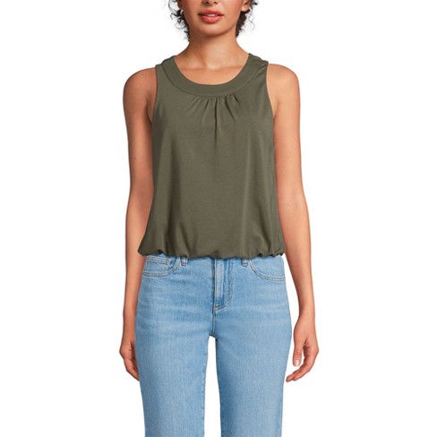 Lands' End Women's Lightweight Jersey Tank Top : Target