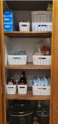 Wave Medium Storage Bin Translucent - Brightroom™ : Target