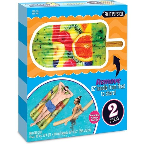 Mighty Mojo Fruit Popsicle Pool Float Tube And Noodle : Target