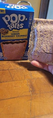 Pop-tarts Frosted Lemon Blueberry Crumble Filling Toaster Pastries - 13 ...