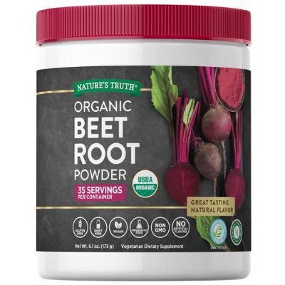 Nature's Truth Organic Beet Powder | 6.1 Oz : Target