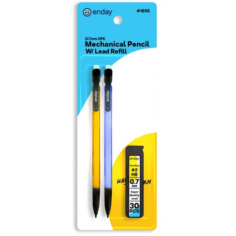 Enday 2 Pack With Leads Mechanical Pencils 0.7mm : Target