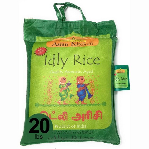 Asian Kitchen Idly Rice - 20lbs (9.08kg) - Rani Brand Authentic Indian ...