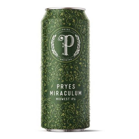 Pryes Brewing Miraculum Midwest Ipa Beer- 4pk/16 Fl Oz Cans : Target