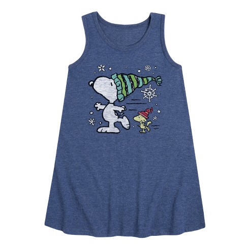 Peanuts Snoopy Woodstock Skate - Heather Navy - 5t : Target