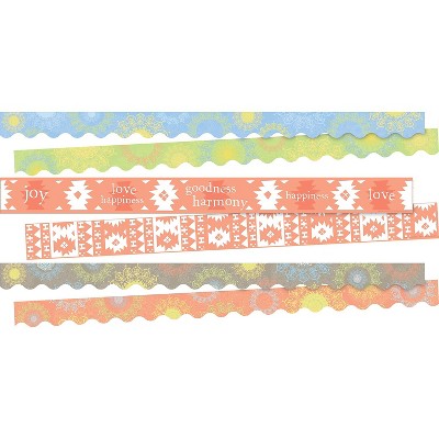 Teacher Created Resources® Moving Mountains Sunrise Straight Border Trim, 35 Feet Per Pack, 6 ...