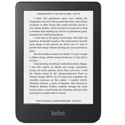 Kobo Clara Colour Ereader With Cobalt Blue Basic Sleepcover & Ac Bundle ...