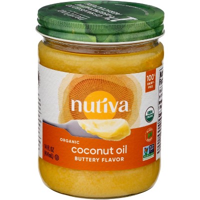 Nutiva Buttery Coconut Oil - Case Of 6 - 14 Oz : Target