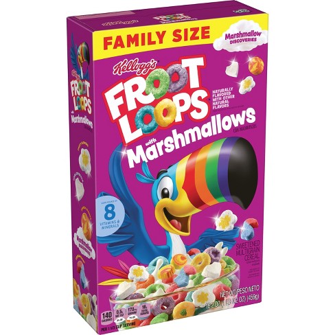 Kellogg's Froot Loops Marshmallow - 16.2 Oz : Target