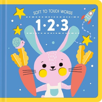 Soft to Touch Words 123 - by Little Genius Books (Board Book) : Target