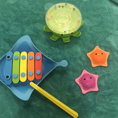 Munchkin Bath Beats Musical Bath Toy Xylophone Bath Drum and Shakers ...