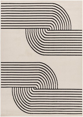 Mark & Day Burnside 6'7"x9' Rectangle Woven Indoor Area Rugs Beige : Target