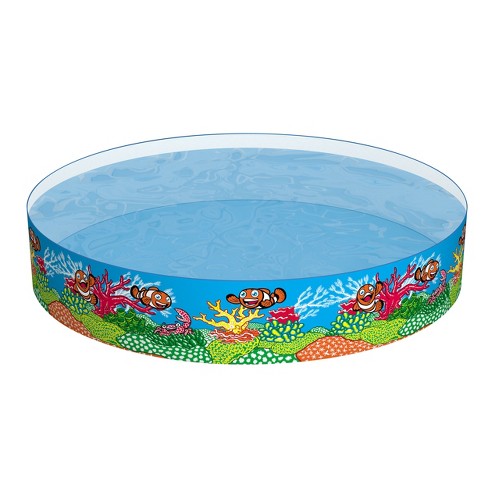 Bestway H2ogo! 6\' X 15" Odyssey Fill \'n Fun Plastic Kids Swimming ...