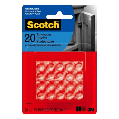Scotch 20pk 1/2" Bumpers : Target