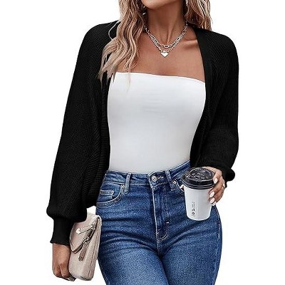 Women's Cardigan Sweater Button-down Long Sleeve Oversized Knit ...