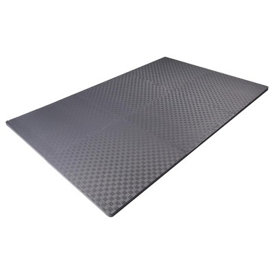 Balancefrom Fitness 24 Sq Ft Interlocking Eva Foam Exercise Mat Tiles ...