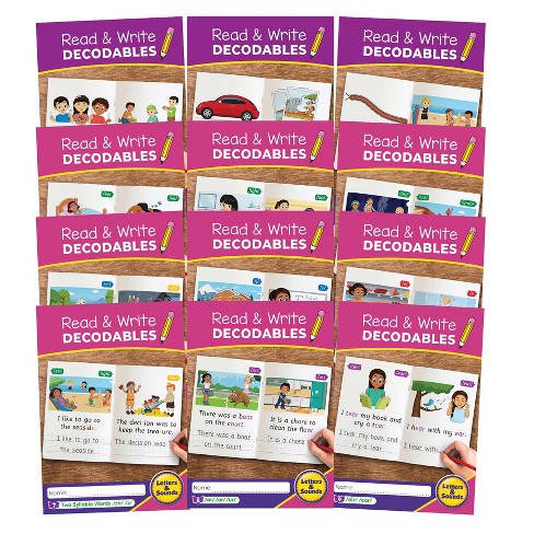 The Science Of Reading Read & Write Decodables Set B : Target