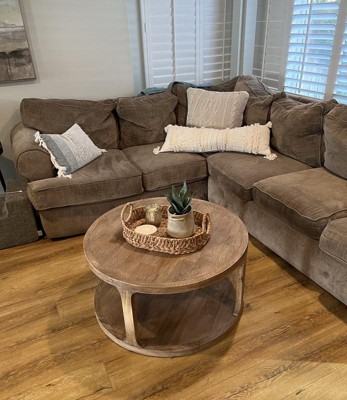 Castalia Round Natural Wood Coffee Table - Threshold™ : Target